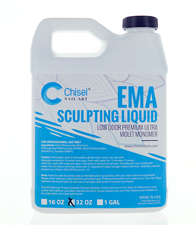 Chisel Acrylic Sculpting Liquid gallon (EMA) – Sunny Beauty Supplies